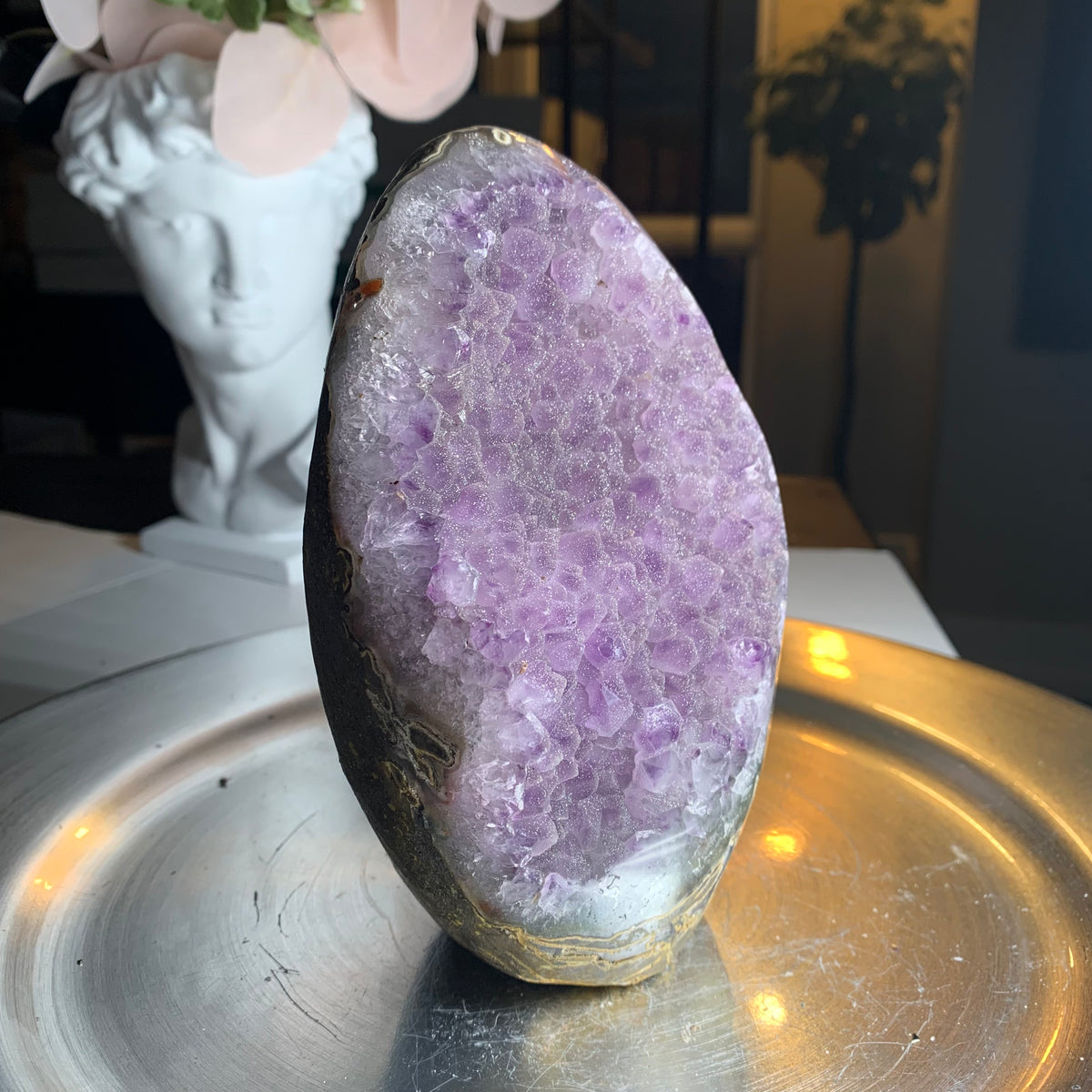 Rare - sugary rainbow amethyst tower – Stone whisper